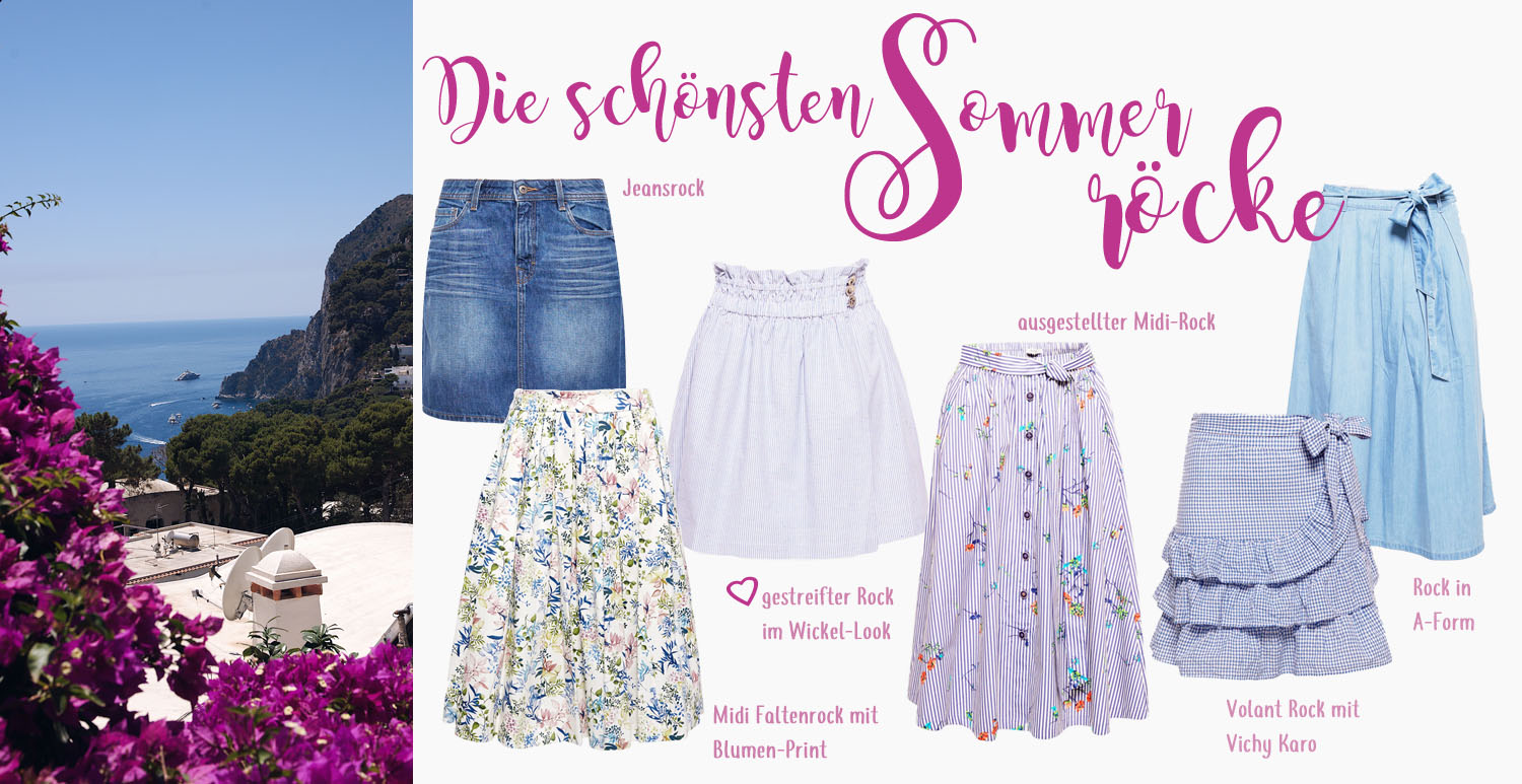Die schönsten Sommerröcke: Von kurz bis lang diesen Sommer tragen wir ...